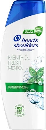 head&shoulders
MENTHOL šampon - FRESH MENTOL, 625 ml
