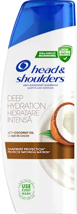 head&shoulders
DEEP HYDRATION šampon protiv peruti sa kokosovim uljem, 330 ml