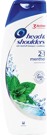 head&shoulders
2in1 menthol Šampon za kosu, 400 ml