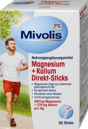 Mivolis
Magnezijum i kalijum u prahu, direkt - ukus trešnje, 112,5 g
Dodatak ishrani