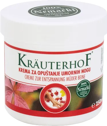 KRÄUTERHOF
Krema za opuštanje umornih nogu, 250 ml