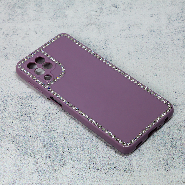 Zastitna maska (futrola) okvir Cirkon - Samsung A225 Galaxy A22 ljubicasta