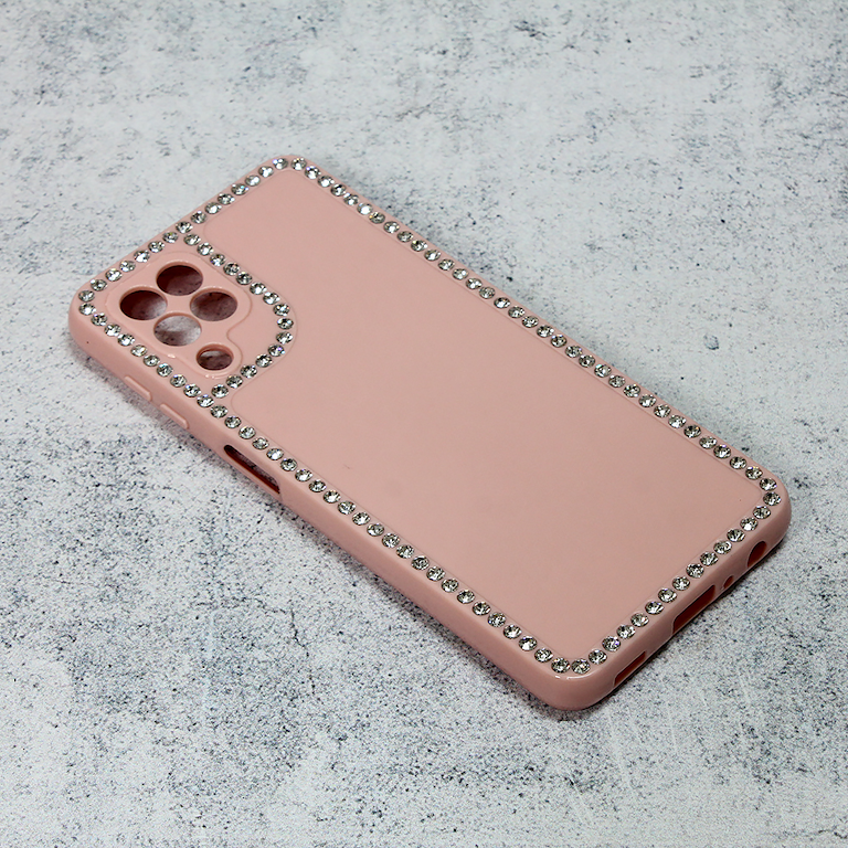 Zastitna maska (futrola) okvir Cirkon - Samsung A225 Galaxy A22 roze