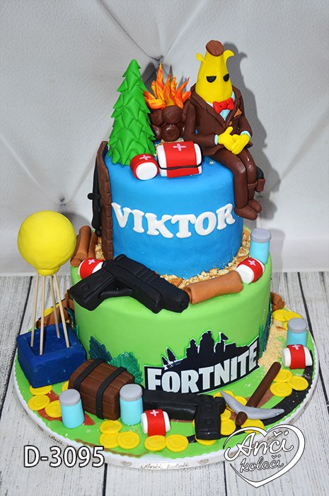 Viktorova Fortnite torta