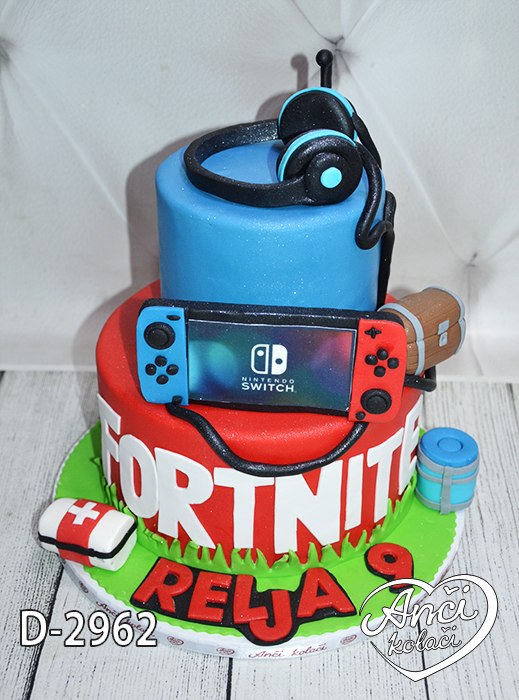 Fortnite Nintendo torta