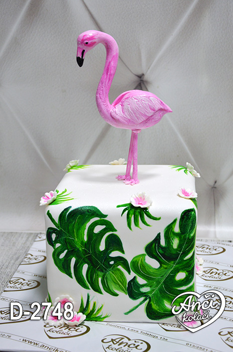 Pink flamingos