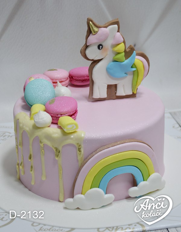 Macarons unicorn