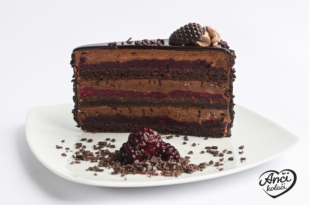 Torta Black Forest parče 140g