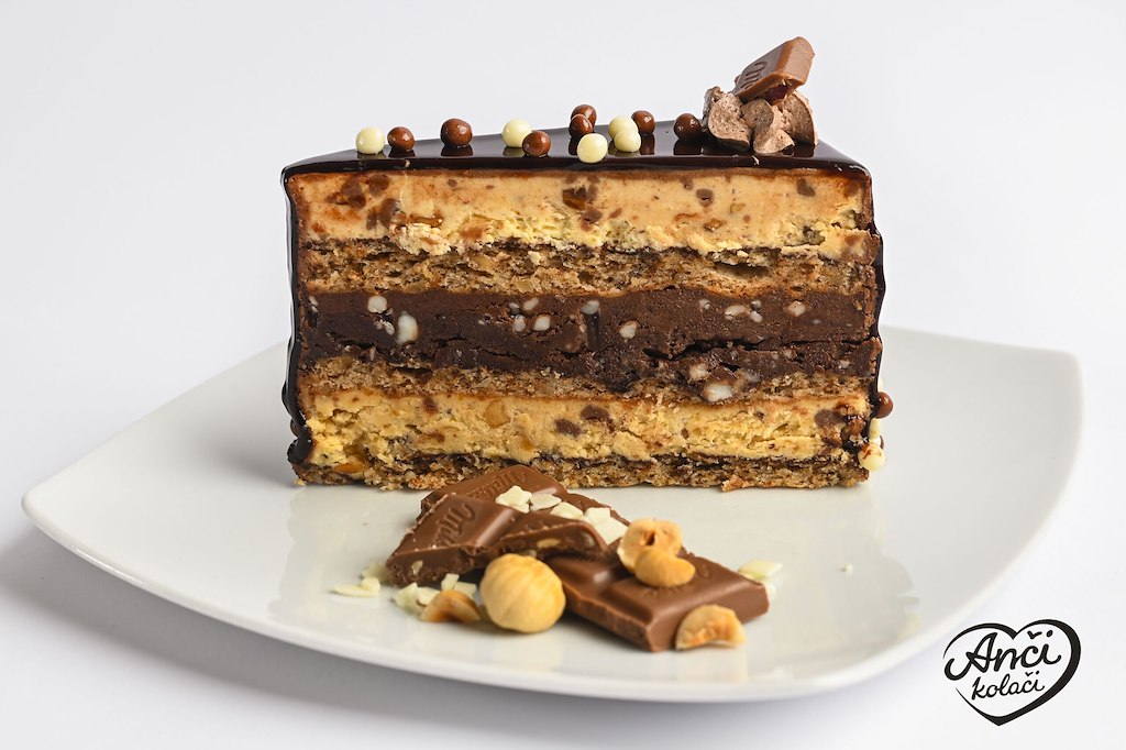 Torta sa Milka® čokoladom parče 140g