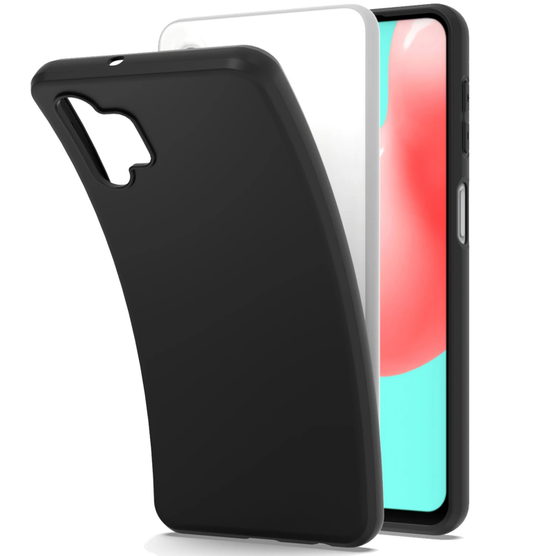 Zastitna silikonska maska (futrola) Ultra Thin - Samsung A325 Galaxy A32 4G mat crna