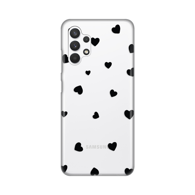 Zastitna ultra tanka (skin) maska / futrola PRINT - Samsung A325 Galaxy A32 4G (EU) Hearts