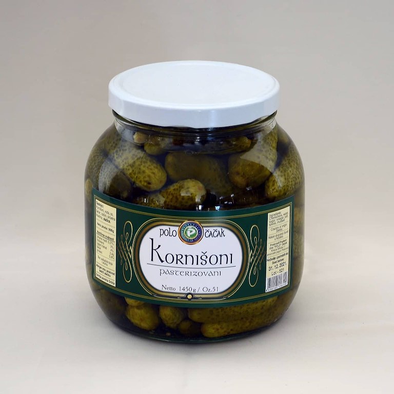 Kornišoni pasterizovani 1450g