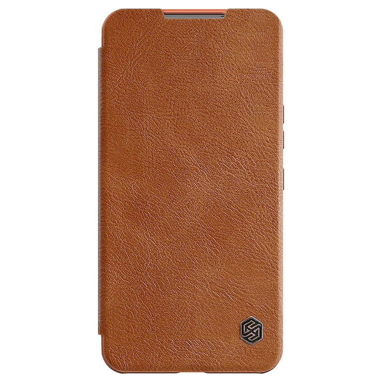 Zastitna maska (futrola) Nillkin Qin Pro - Samsung Galaxy S22 Plus 5G braon
