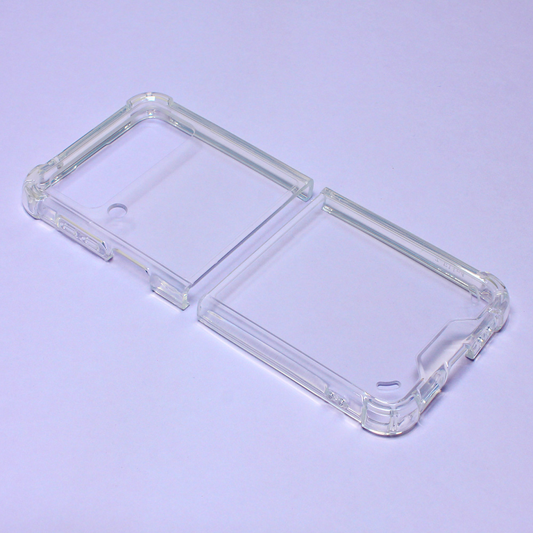 Zastitna maska (futrola) Transparent Ice Cube - Samsung F721B Galaxy Z Flip 4