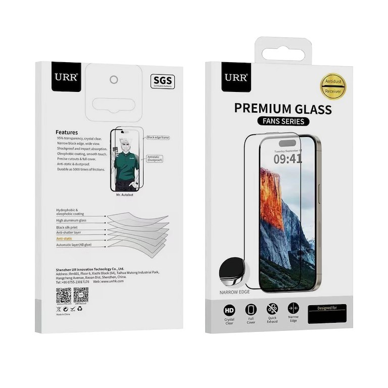 Zastitna folija za ekran PREMIUM HD GLASS - iPhone 15 Pro(MS)