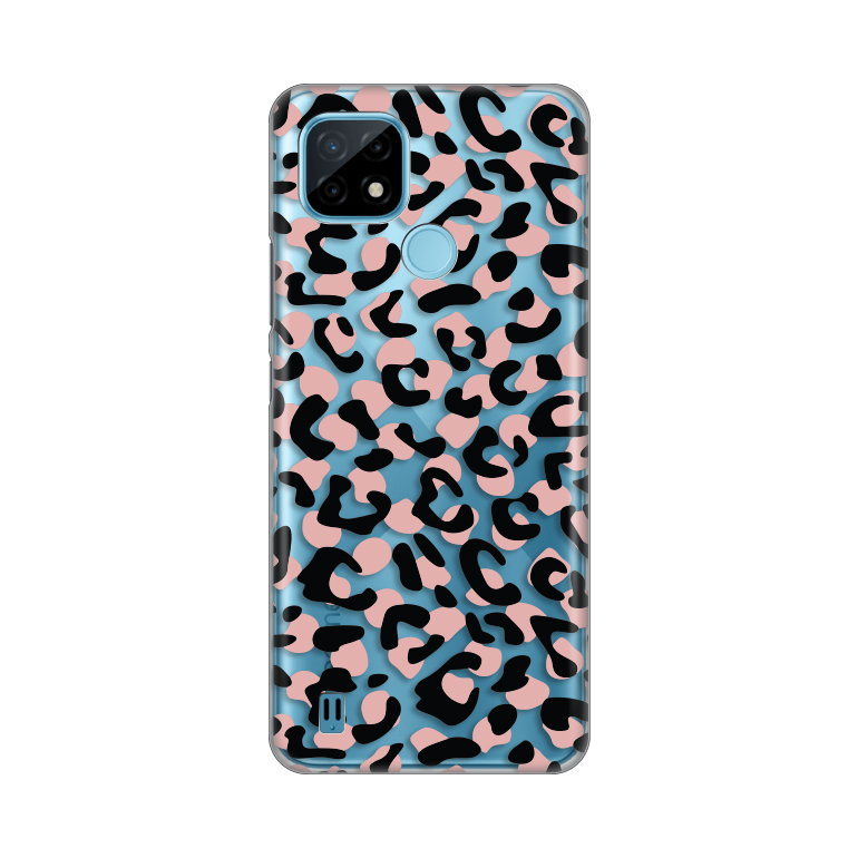 Zastitna ultra tanka (skin) maska / futrola PRINT - Realme C21 Animal