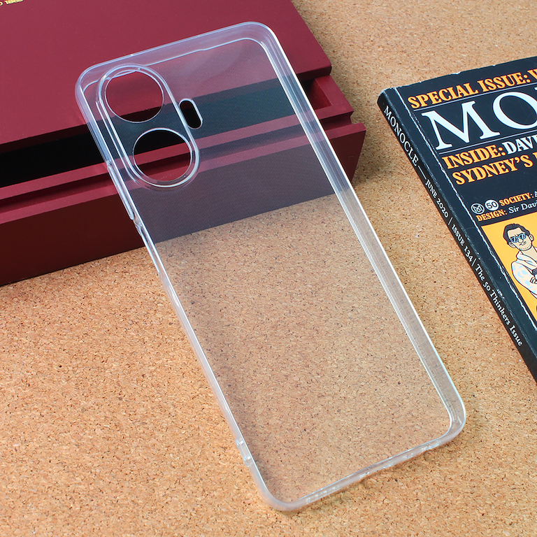 Zastitna silikonska maska (futrola) Ultra Thin - Realme C55 Transparent
