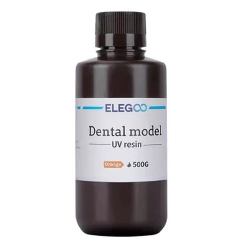 Dental Model UV Resin 0.5kg - Orange