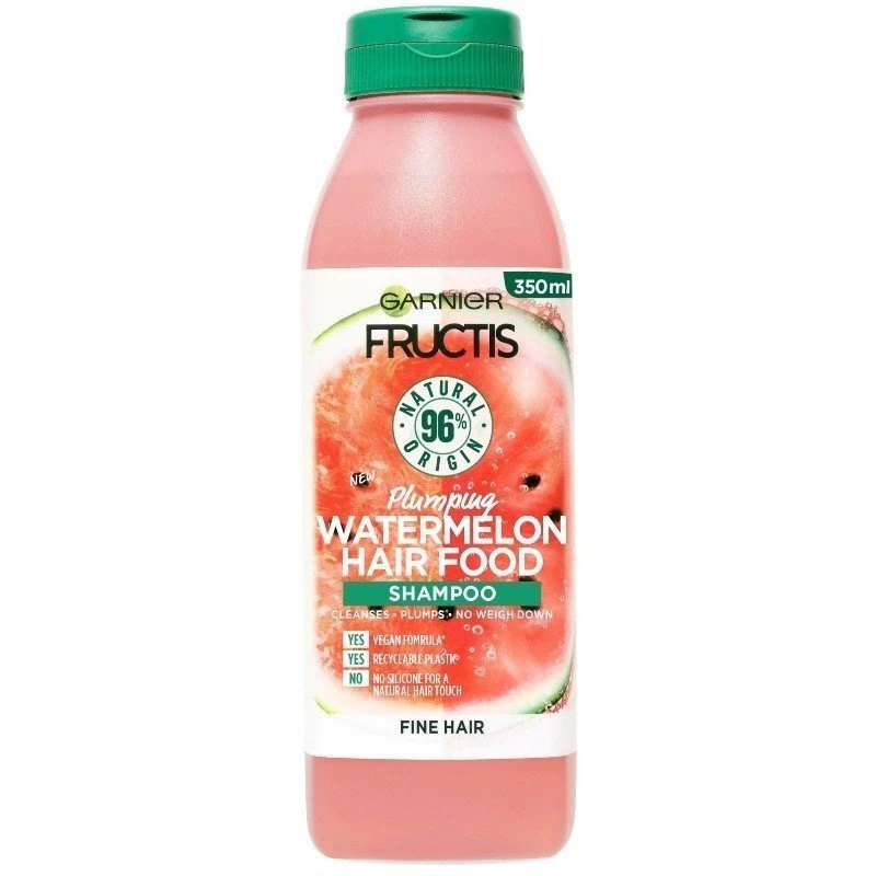 GARNIER FRUCTIS HAIR FOOD ŠAMPON 350ML NATURAL 96% WATERMELON