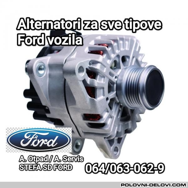 Alternatori Za Sva Ford Vozila