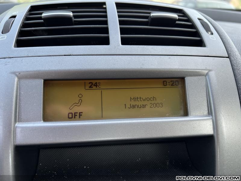 Peugeot 407 Displej Ekran Audio
