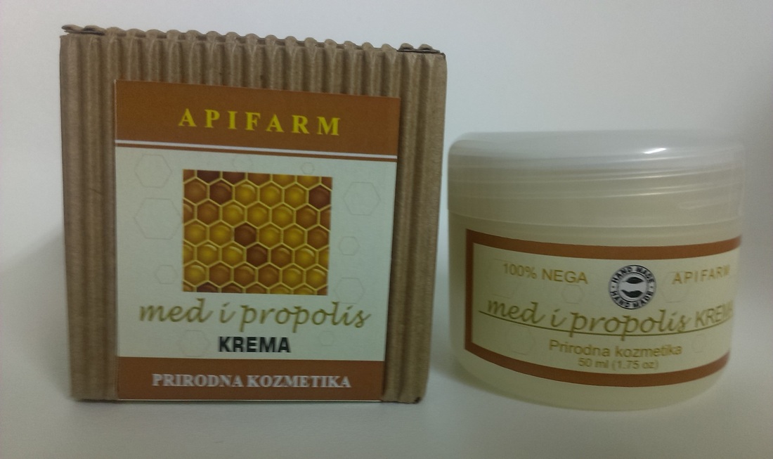 Med i propolis krema