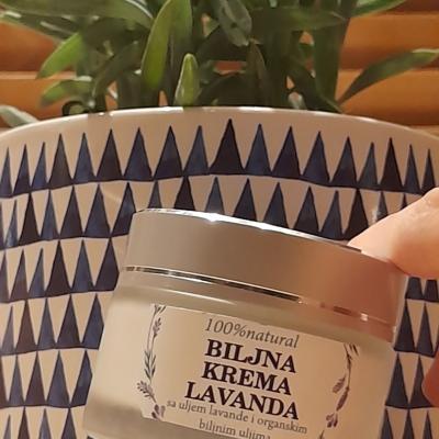 Biljna krema lavanda