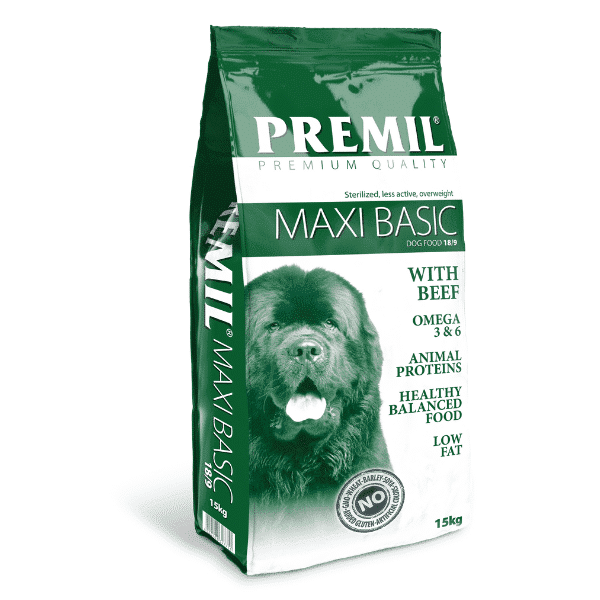 Premil Suva hrana za pse Maxi Basic 10/1