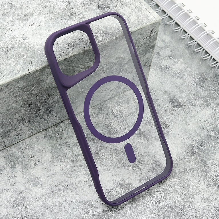 Zastitna maska (futrola) GRIP GUARD MagSafe - iPhone 15 ljubicasta (MS)