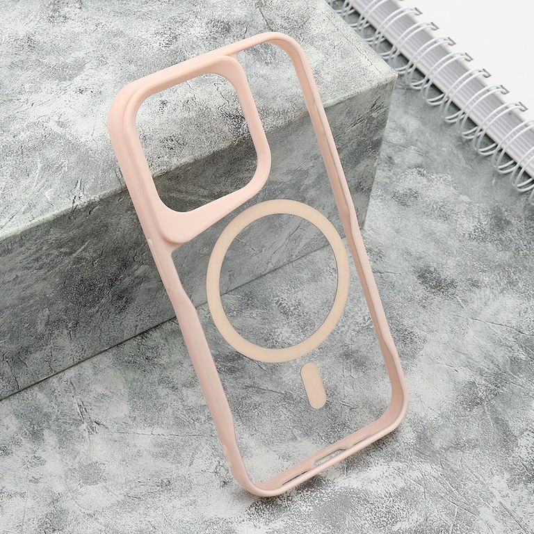 Zastitna maska (futrola) GRIP GUARD MagSafe - iPhone 15 Pro (6.1) roze (MS)
