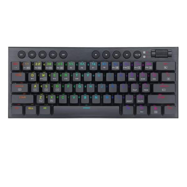 Noctis Pro Mechanical Gaming Keyboard Wired & 2.4G & BT - Red Switch