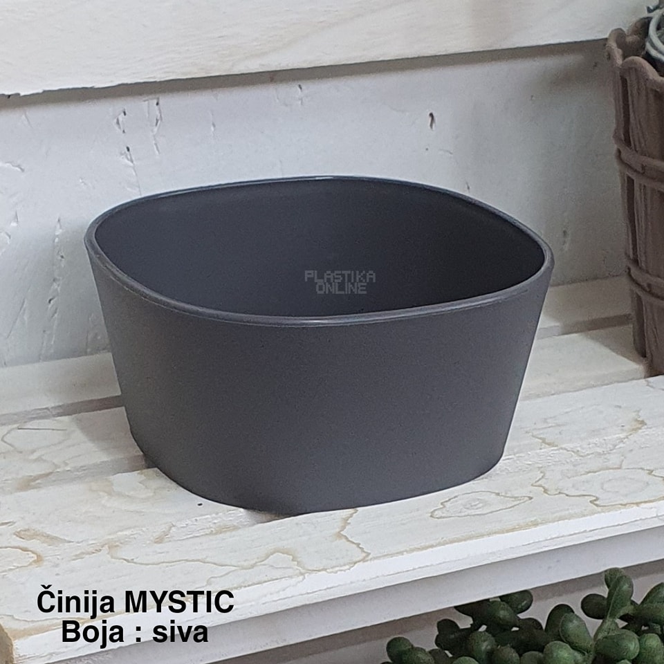 Plastična četvrtasta činija MYSTIC 12×12 / 0,5 l