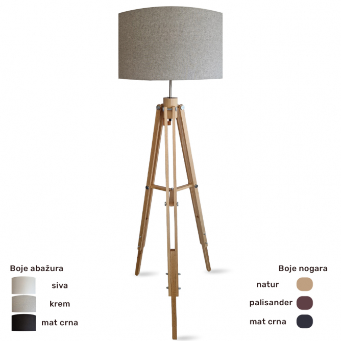 PODNA LAMPA CORE+ABAŽUR (50cm)