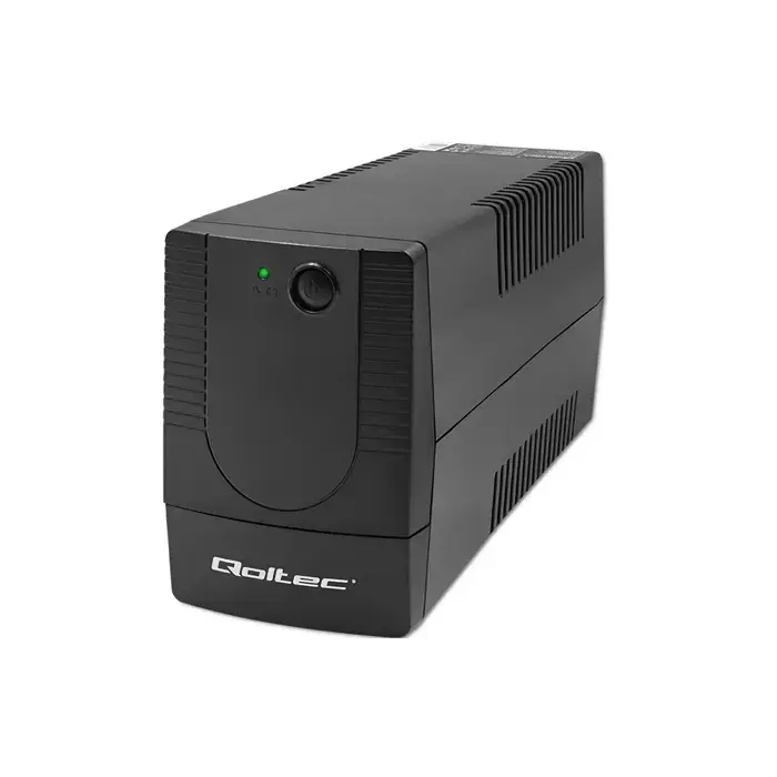 Qoltec Monolith Uređaj za neprekidno napajanje, 850VA, 480W, Crni