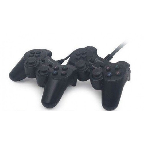 Gembird Gamepad double analog vibration USB 2.0 black | JPD-UDV2-11