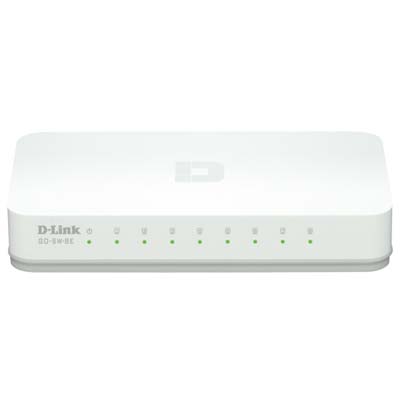 D-Link 8-Port GO Fast Ethernet 10/100Mbps Desktop Switch | GO-SW-8E