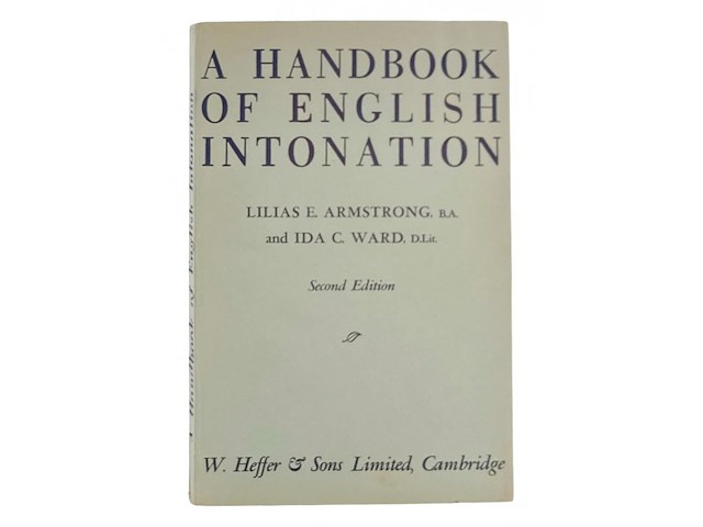 A Handbook of English Intonation