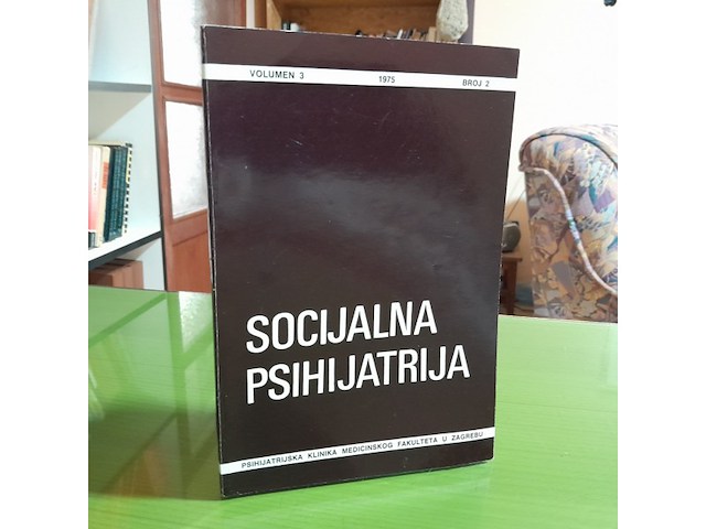 SOCIJALNA PSIHIJATRIJA 1975 god. Br.2