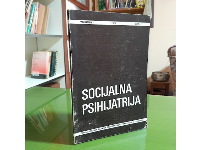 SOCIJALNA PSIHIJATRIJA 1973 god. BR.1