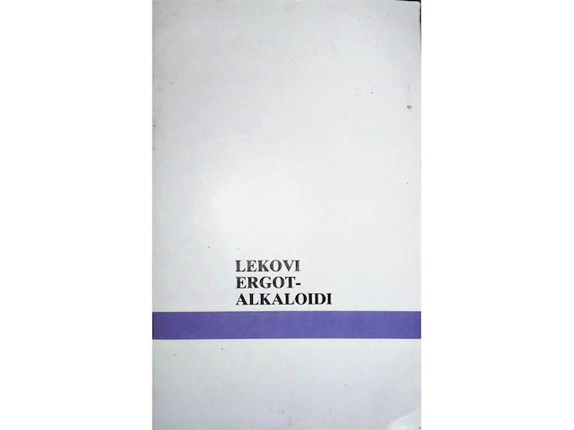 Lekovi-argot alkaloidi