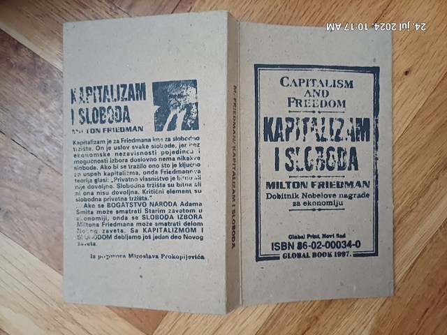 MILTON FRIEDMAN, KAPITALIZAM I SLOBODA