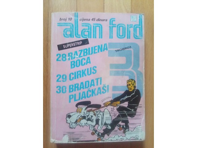 Alan Ford Trobroj Broj 10 (Vjesnik, 1991)