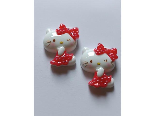 (A1454) Resin kaboson Hello Kitty 1kom