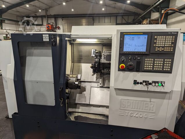 CNC lathe
Spinner TC400