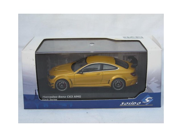 1:43 solido mercedes C63 AMG