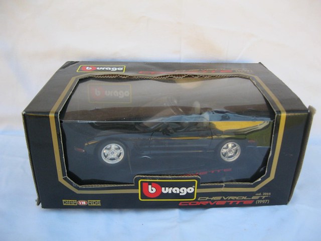 1:18 burago chevrolet corvette C5