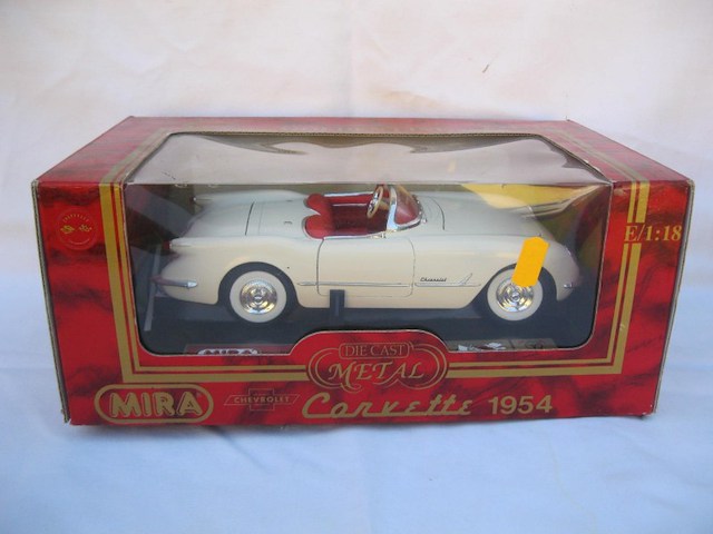 1:18 mira chevrolet corvette