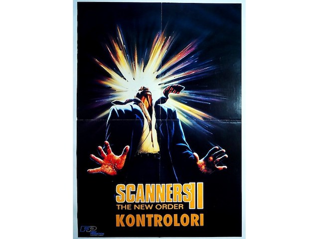 SCANNERS II (1991) Kontrolori FILMSKI PLAKAT