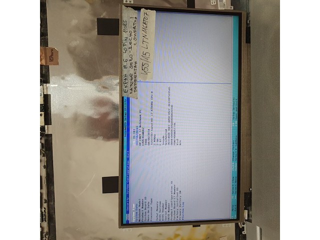 Ekran, panel LTN116AT07 11.6inch 40pin kacenje levo-des