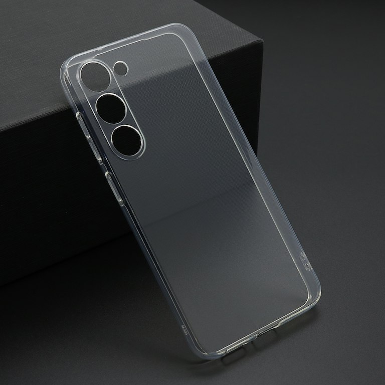 Zastitna ultra tanka (skin) maska / futrola PROTECT - Samsung S911B Galaxy S23 providna (bela) (MS)